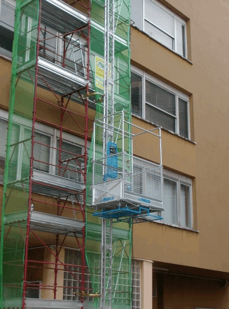 MABER MB500/120 [500kg] Goods Only Hoist | CLM Construction Supplies Ltd